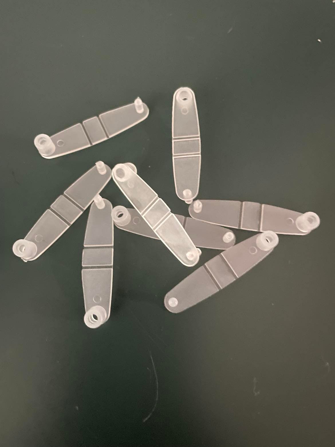 Plastic Keychain Clips Metal Flat O Rings Keychain Connector Snaps for ...