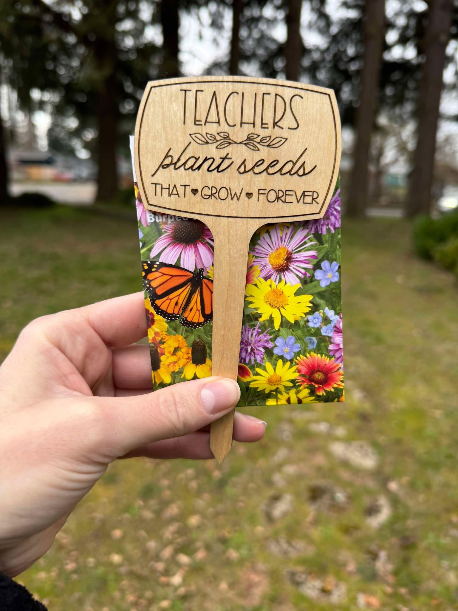 Plant Tag | Teacher Appreciation | End of Year Gifts | Plant | Flower ...