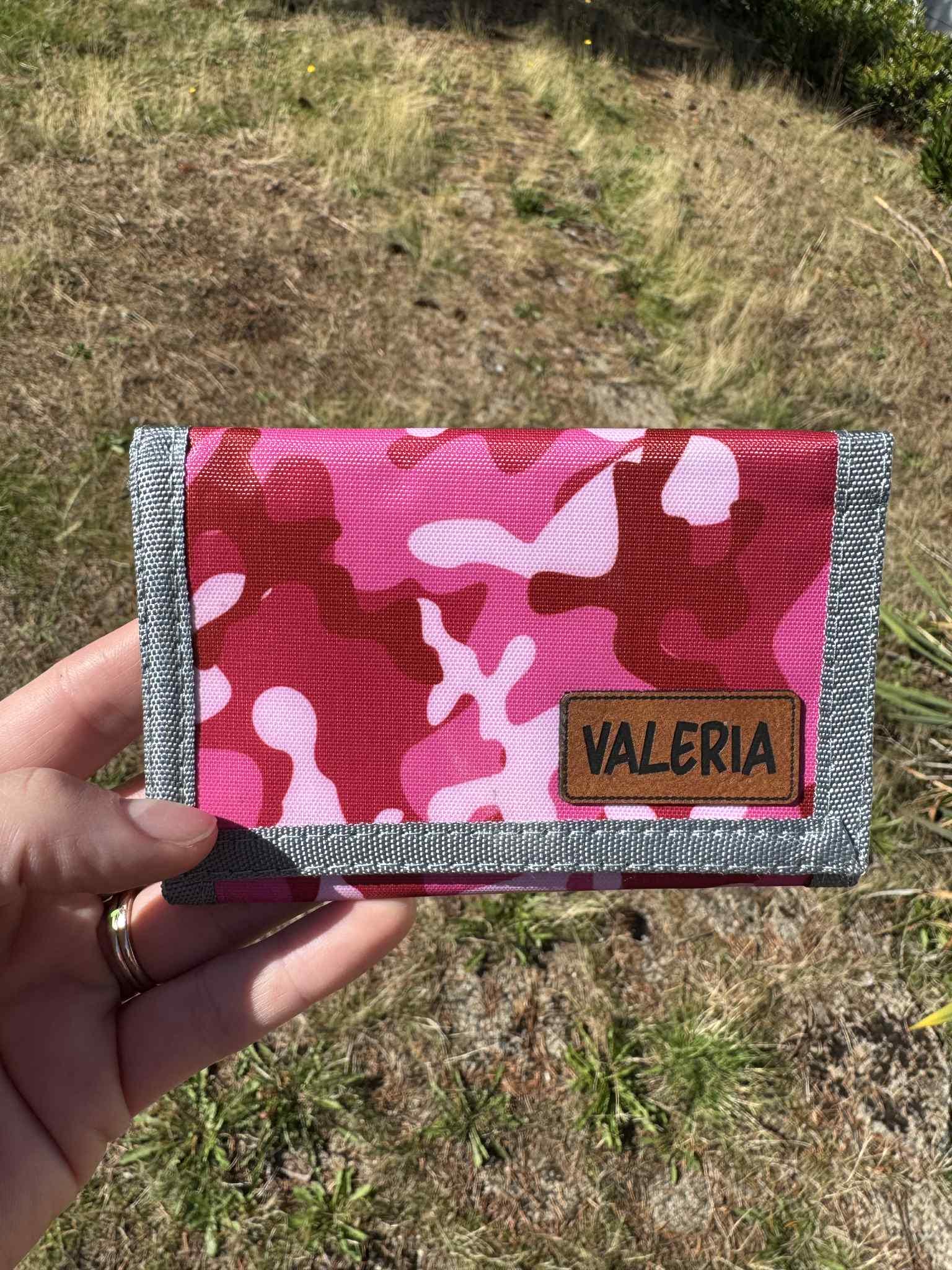 Personalized Kid Wallets | Corner Patch | Custom Kid Gift | Boy Gift ...