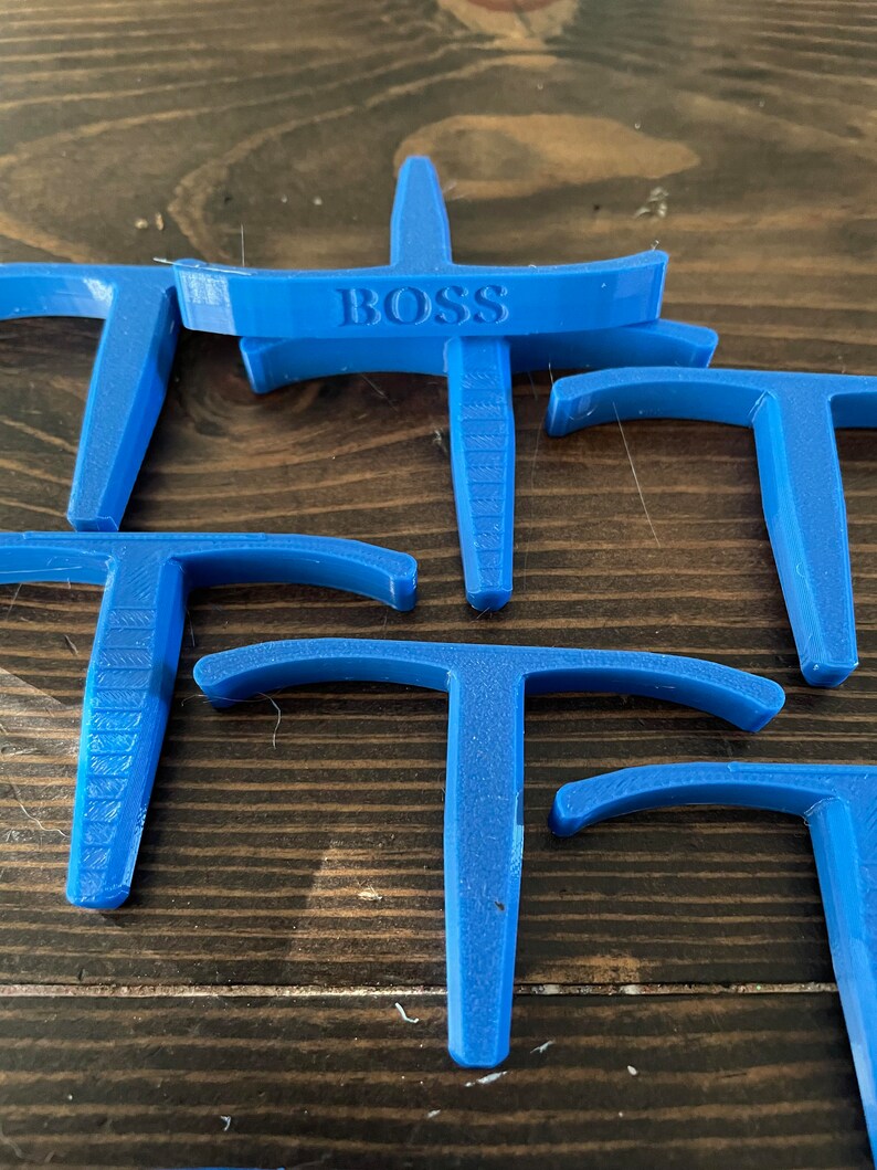 Boss Laser Honeycomb Pins 100% INFILL, Laser Pins - Set of 8 - PETG ...