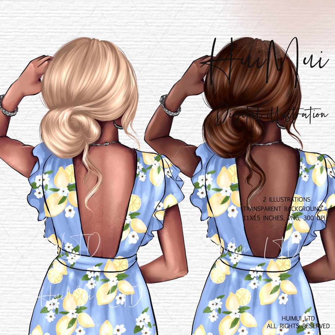 Woman Clipart, Girl Clipart,summer Clipart, Beach Clipart, Spring ...