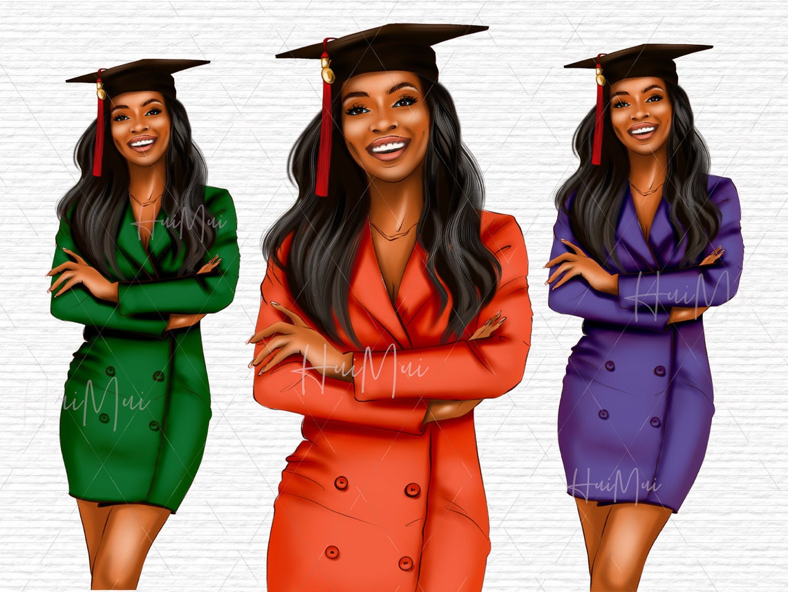 Graduation Clipart Students Graduation School Clipart - Etsy