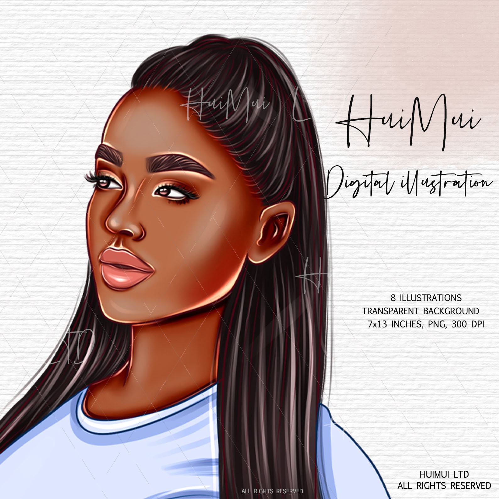 Fashion Girl Clipart Planner Girl Clipart Fashion Girl Png | Etsy