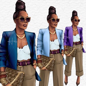 African American Woman Illustration Commercial Use Black Woman Clip Art ...