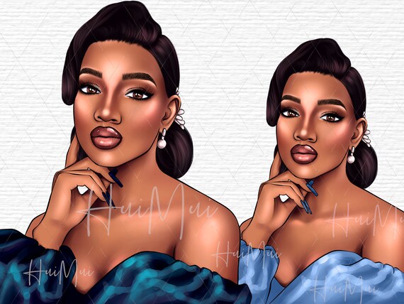 Diva Girl Clipart Face