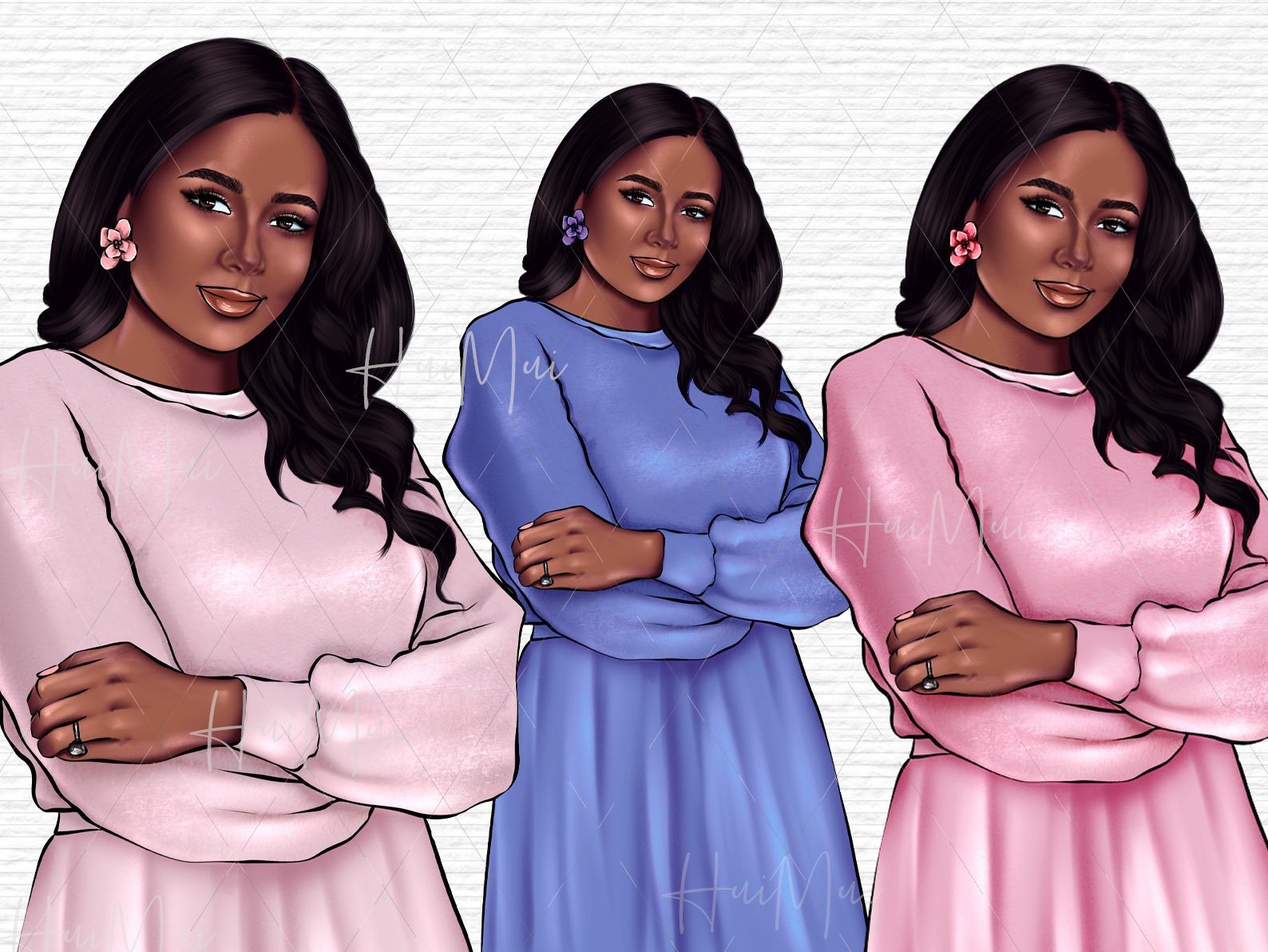 Female Teacher Clipart Boss Lady PNG Black Woman Clipart Business ...