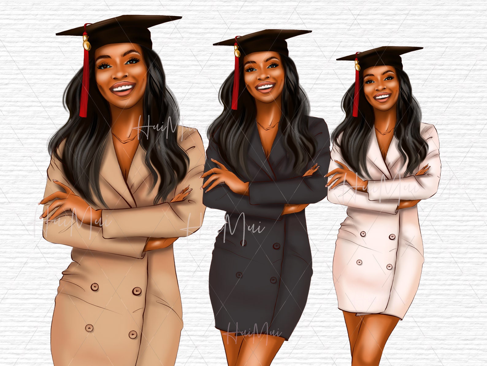 Graduation Clipart Students Graduation School Clipart - Etsy
