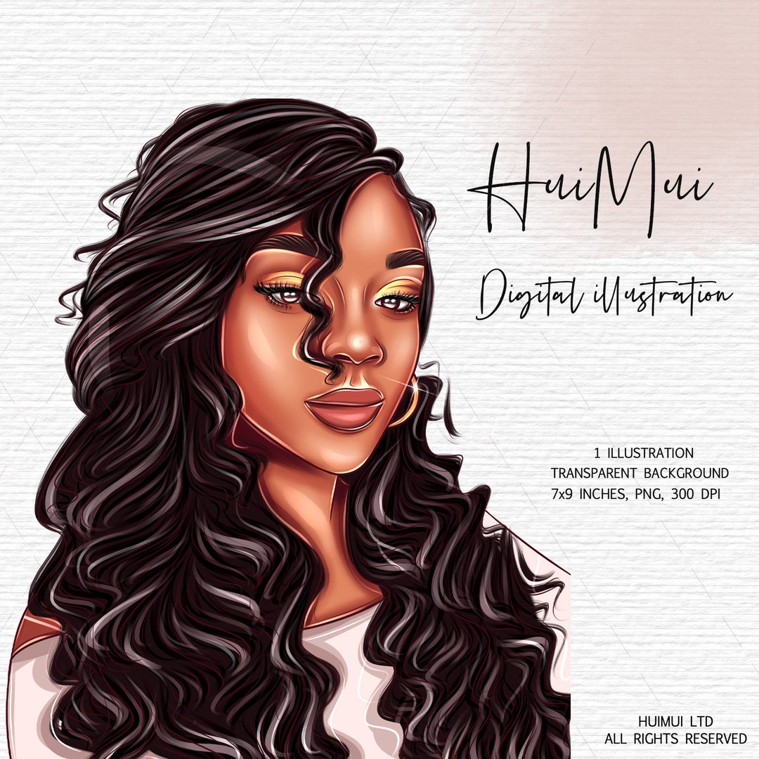 Melanin Shades Afro Woman Decal, Melanin Clipart, Melanin Stickers ...