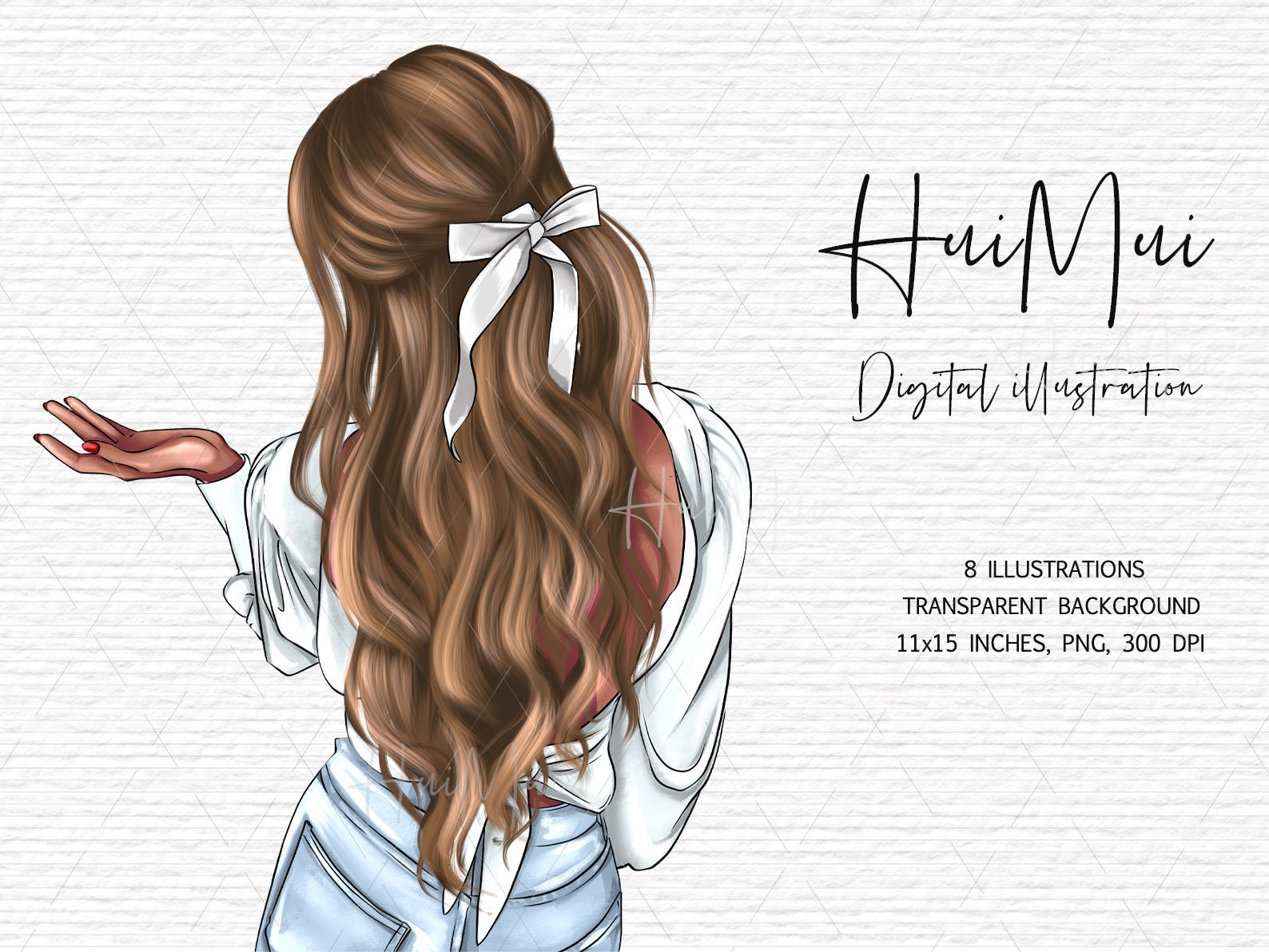 Female Clipart Spring Summer Autumn Fashion Girl Clipart - Etsy Canada