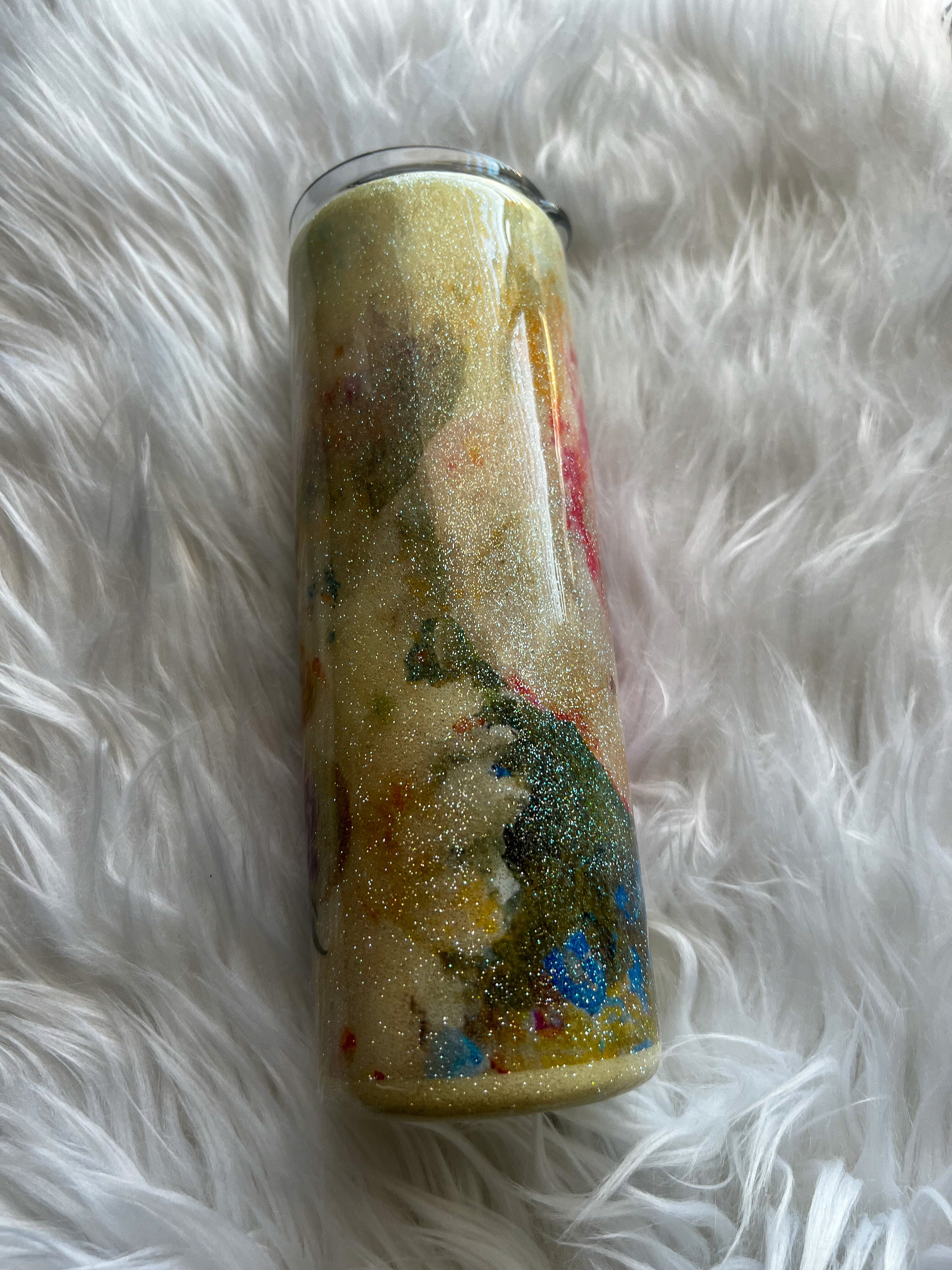 Watercolor Floral With Floral Bouquet Decal Vanilla Wafer - Etsy