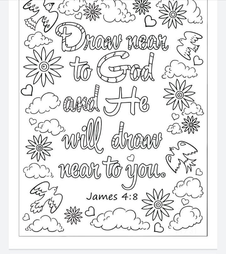 31 BIBLE Coloring Pages for a Book - Etsy
