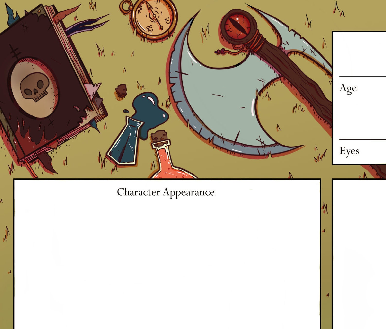 Cartoon Themed Dungeons and Dragons 5E Character Sheet - Etsy