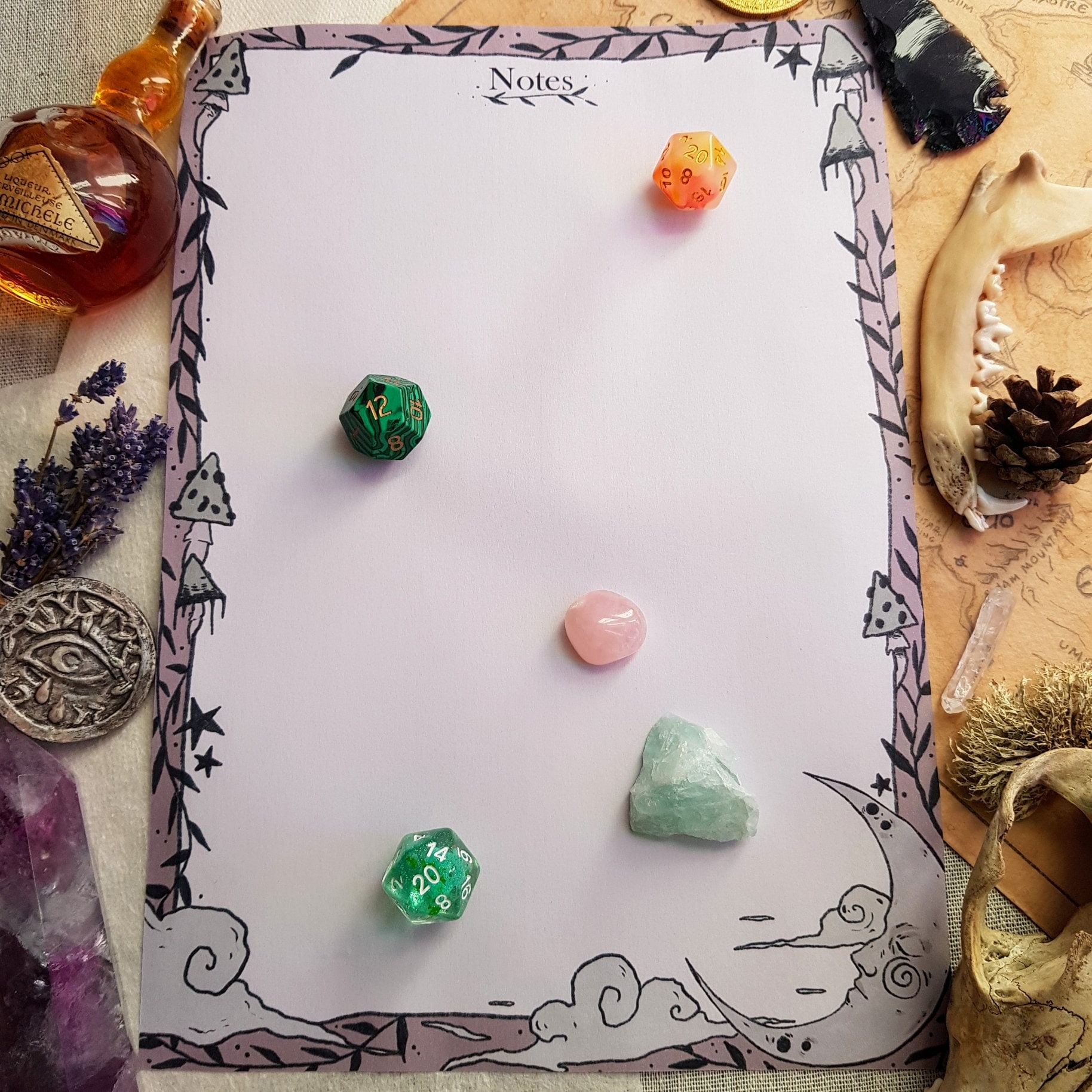 Dungeons and Dragons Session Note Template - Etsy
