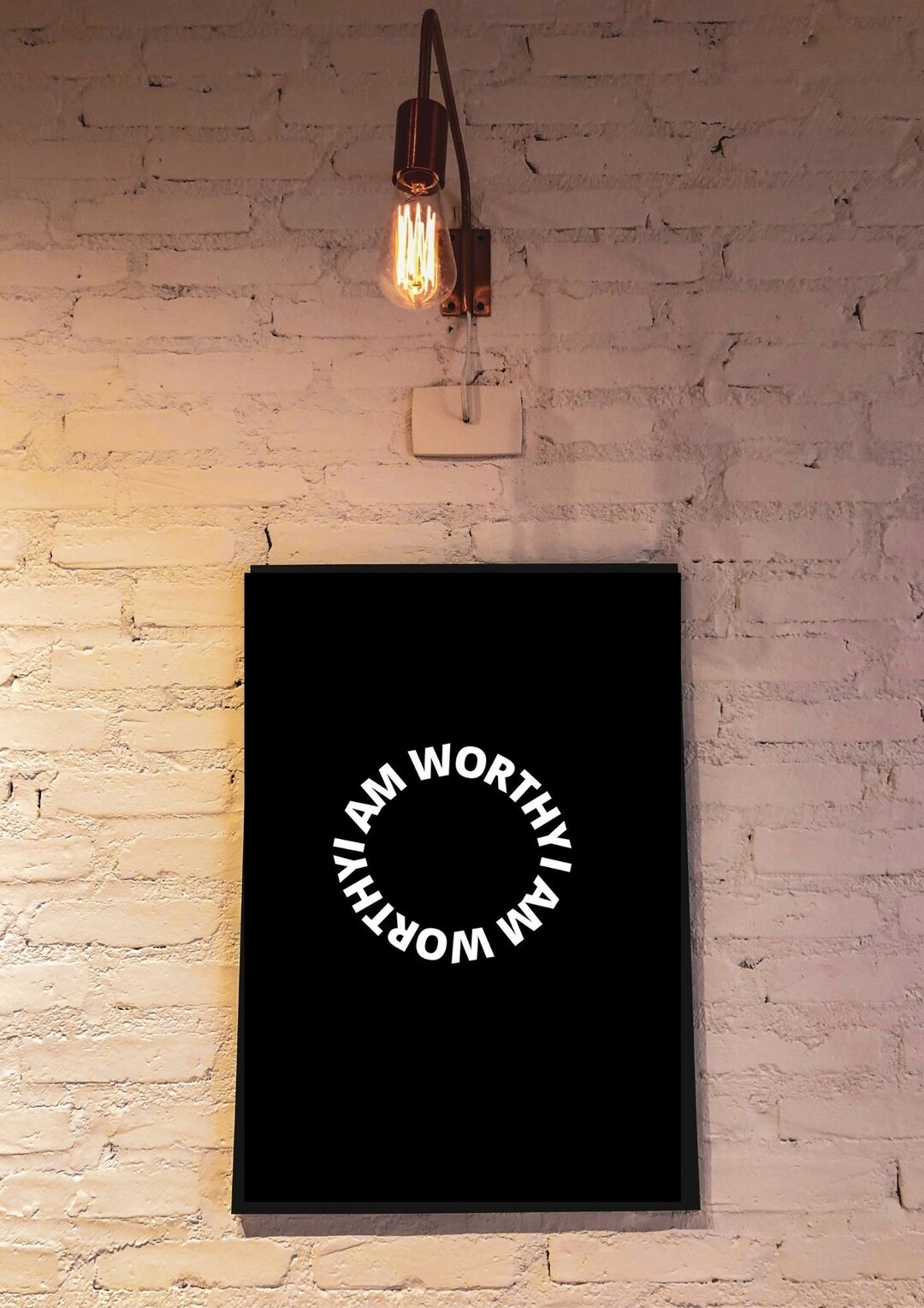 I Am Worthy SVG PDF Print File | Instant Download | Printable - Etsy