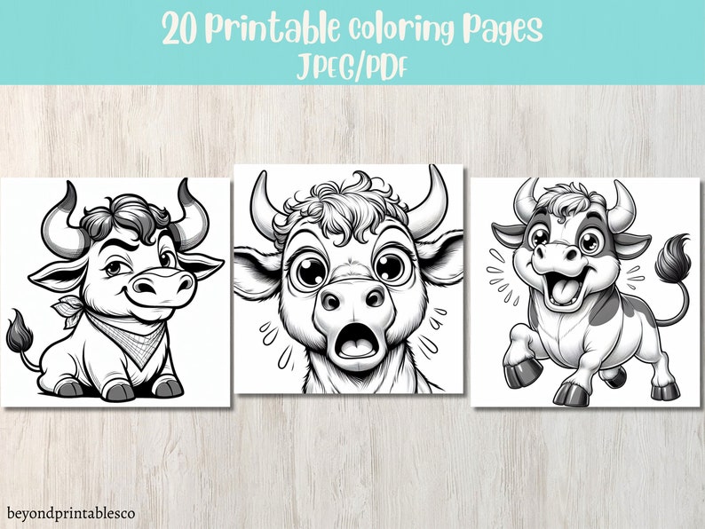 20 Printable Coloring Pages for Kids, Toddlers, Preschoolers, Coloring ...