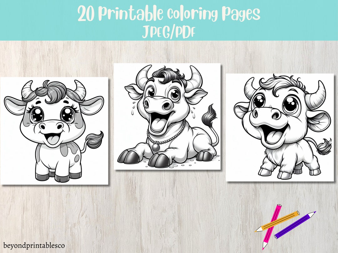 20 Printable Coloring Pages for Kids, Toddlers, Preschoolers, Coloring ...