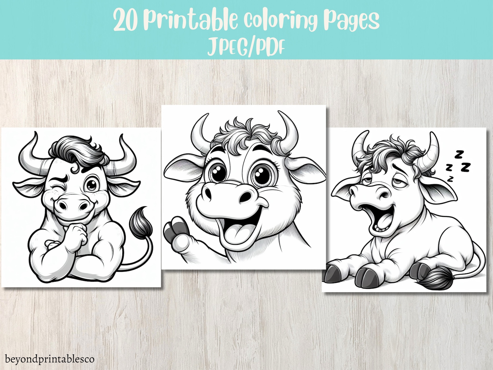 20 Printable Coloring Pages for Kids, Toddlers, Preschoolers, Coloring ...