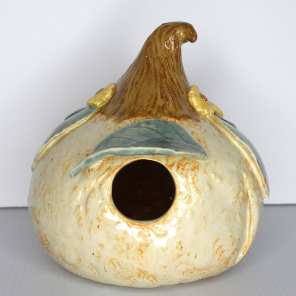 Ceramic Bird House - Etsy
