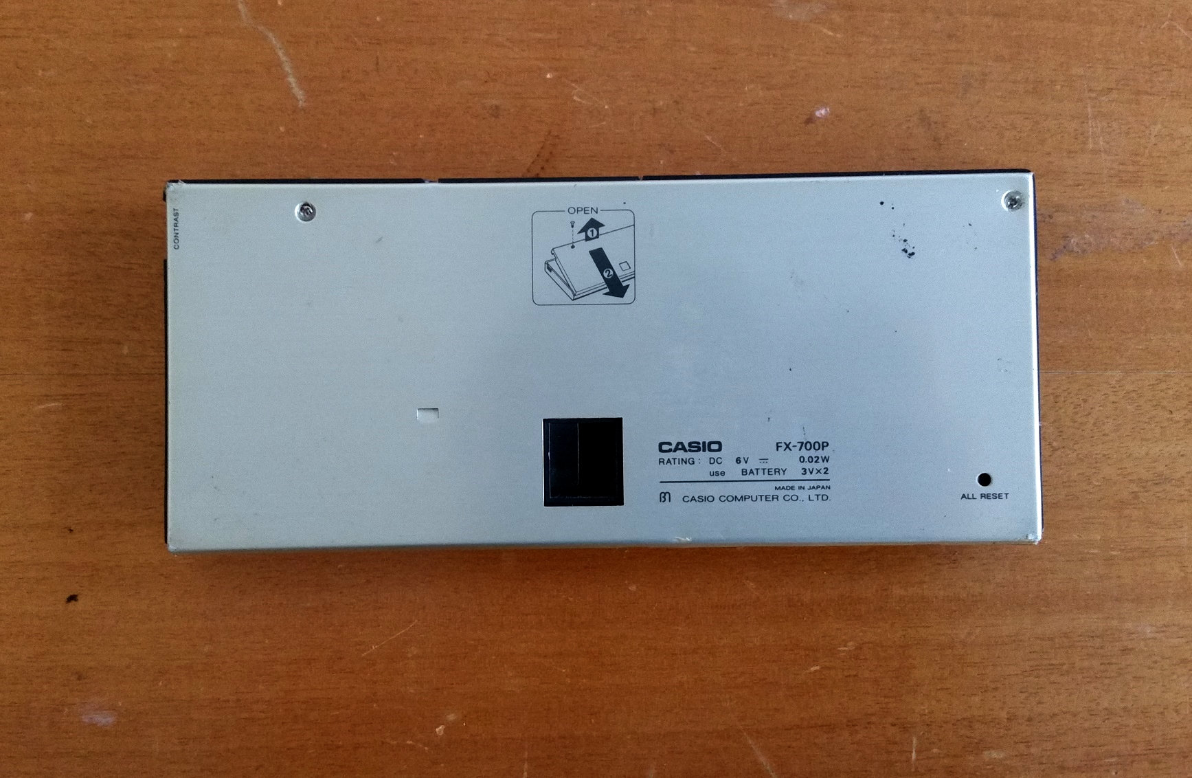 Casio FX-700P Programmable Calculator With Original Leather Carry-case ...