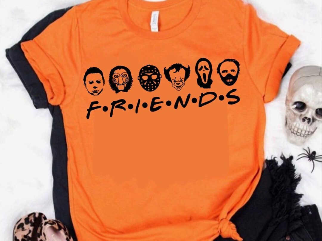 Friends Halloween Shirt Horror Movie Shirt Horror Movie Killers Shirt