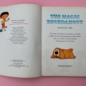 The Magic Roundabout 1969 Annual. BBC Serge Danot - Etsy