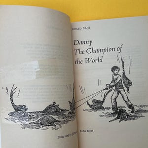 Danny the Champion of the World by Roald Dahl & Jill Bennett - Puffin ...