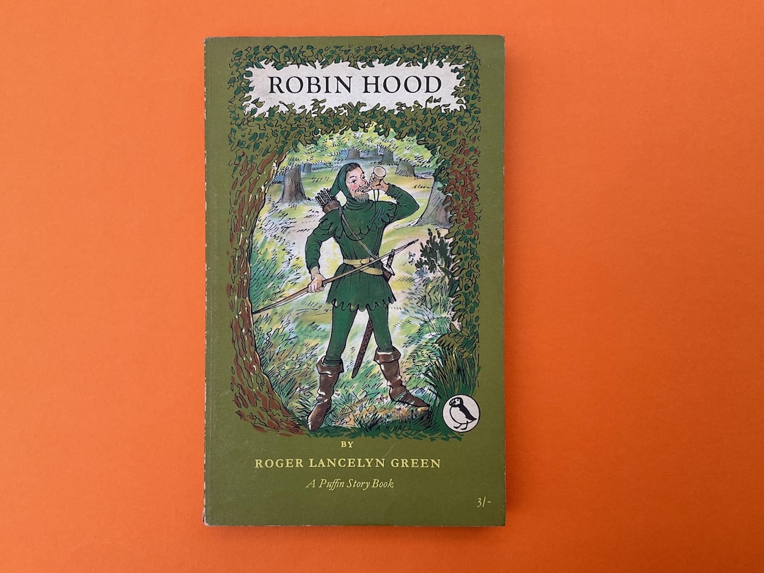 Robin Hood by Roger Lancelyn Green & Arthur Hall - Puffin Books - Etsy