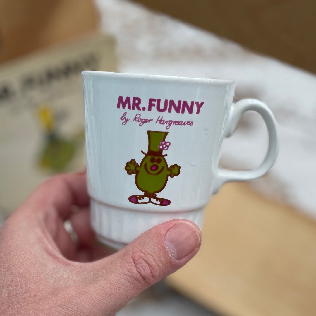 Mr Men Mug - Mr. Funny, Roger Hargreaves Kiln Craft Mug - Etsy