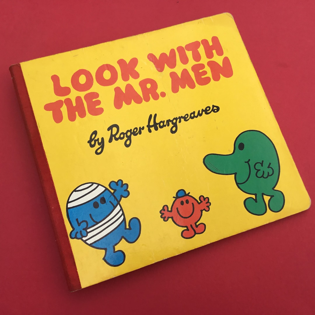 Look With the Mr Men by Roger Hargreaves - 1980 Hardcover - Etsy UK
