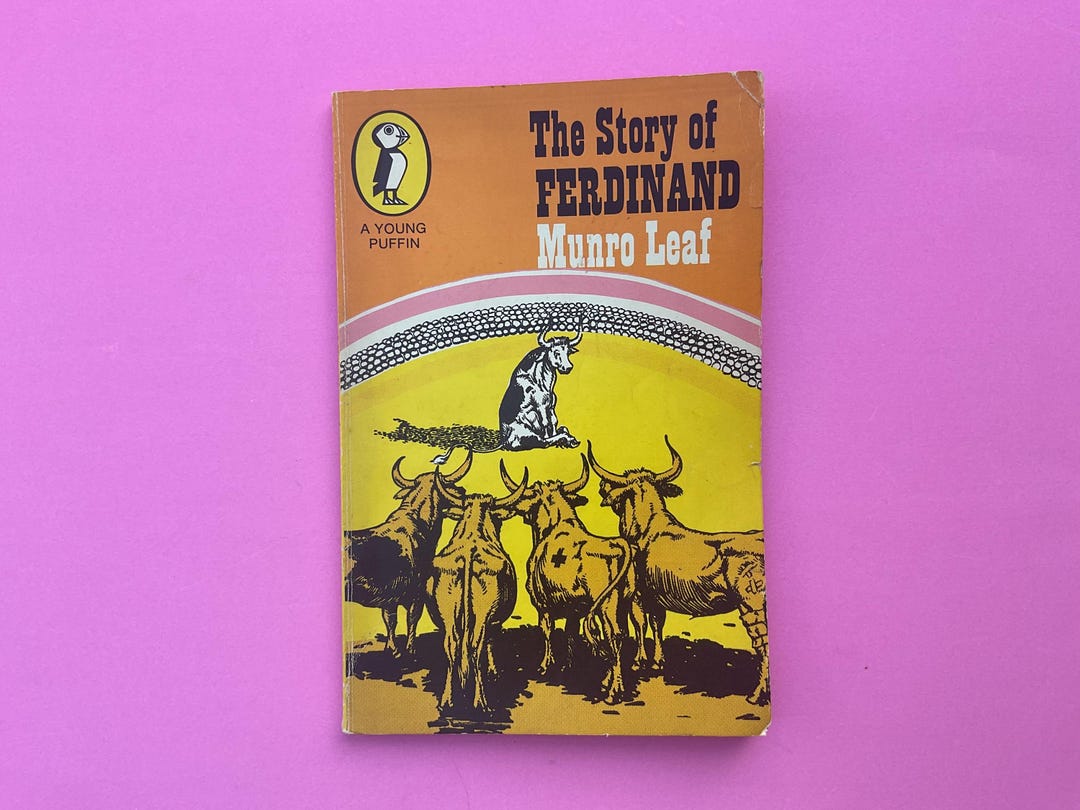 The Story of Ferdinand by Munro Leaf & Robert Lawson Young Puffin - Etsy