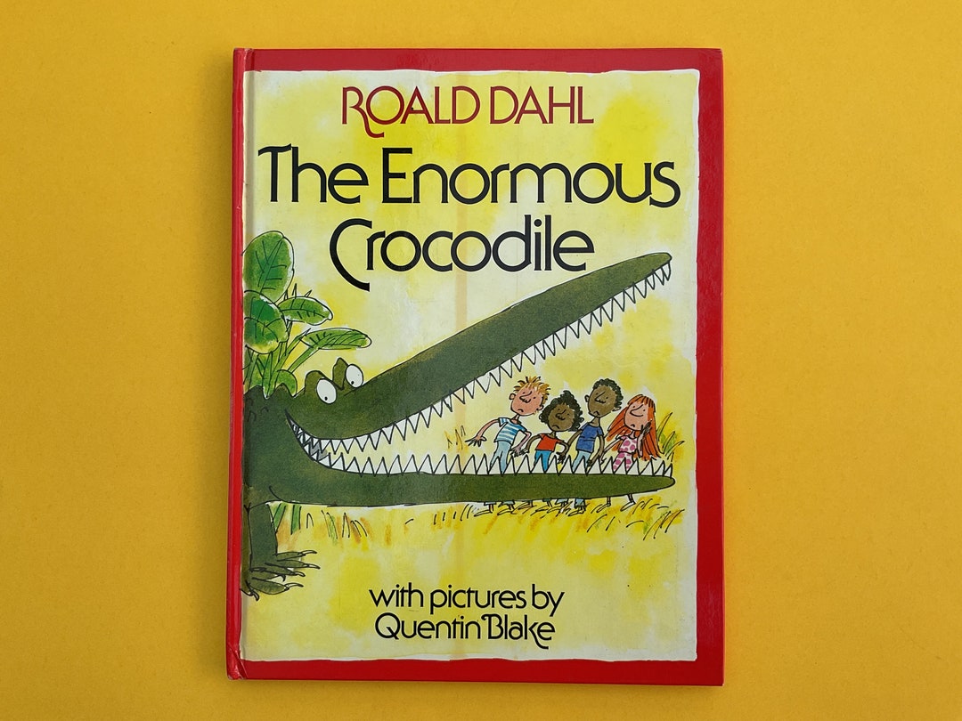 The Enormous Crocodile by Roald Dahl and Quentin Blake Hardcover - Etsy
