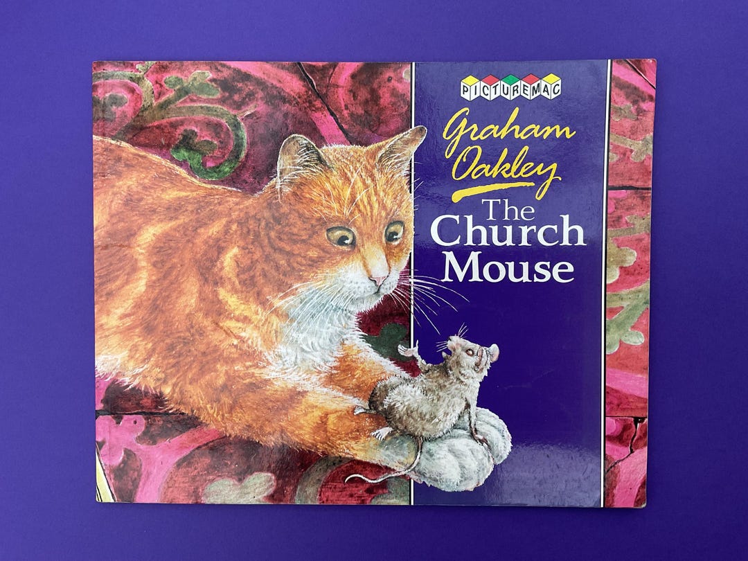 The Church Mouse by Graham Oakley - Papermac - Etsy