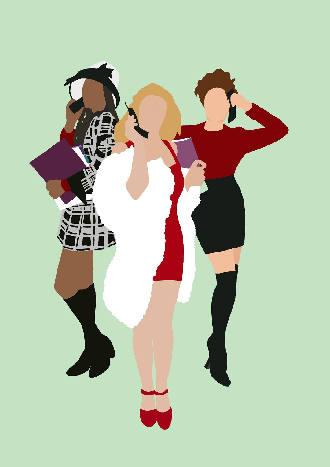 LIMITED OFFER | Clueless | Instant Download | Digital Movie Art - Etsy