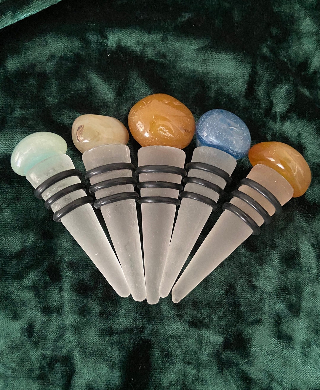 Crystal Wine Stoppers - Etsy