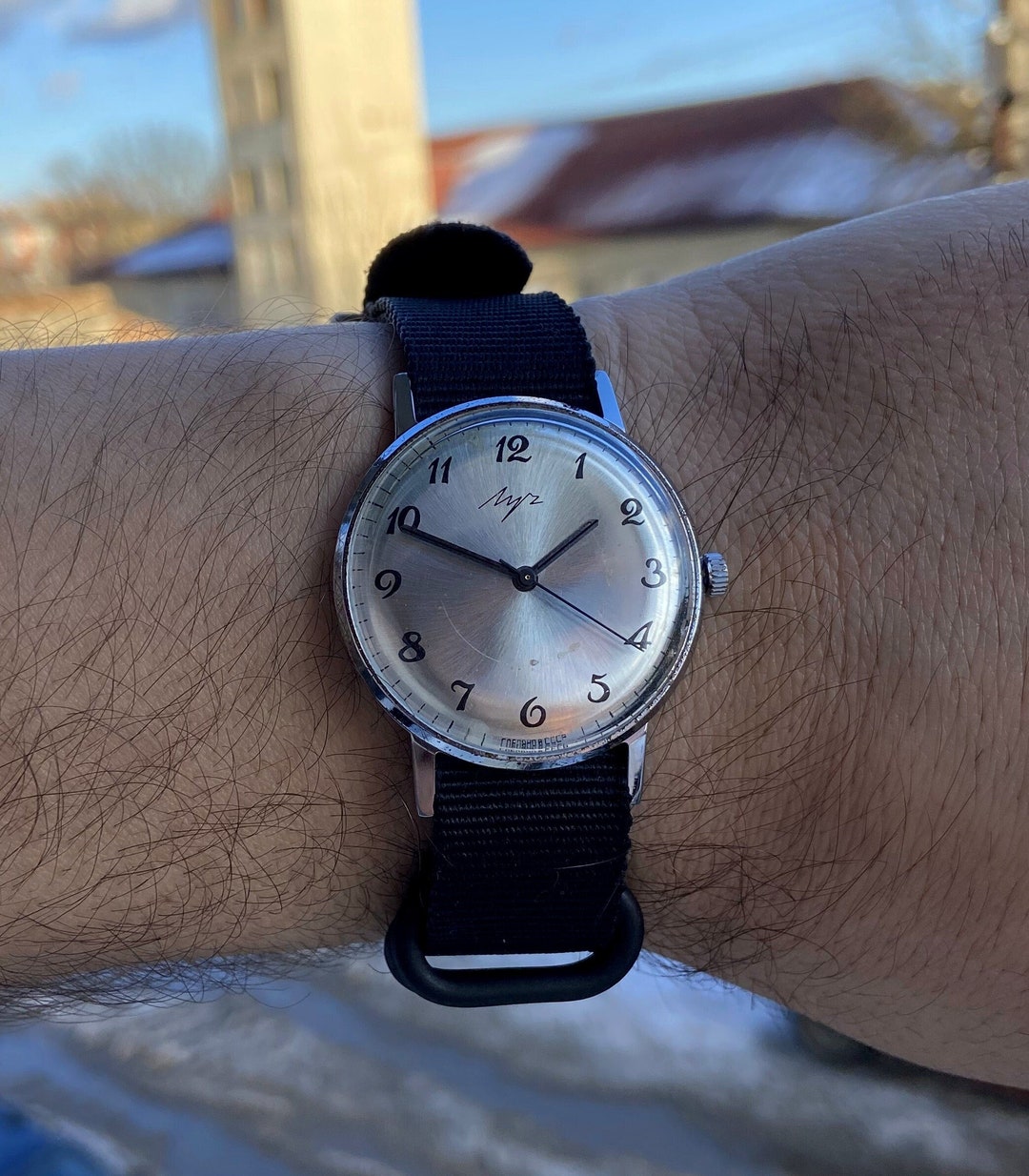 Vintage Watch Made by USSR "luch" Model "ultrathin" "Луч" Made in the ...