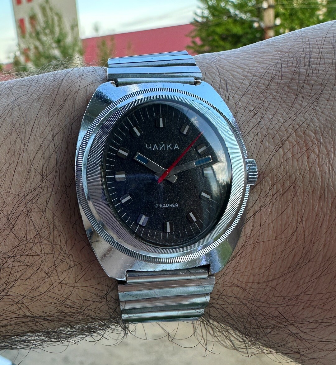 USSR Vintage Watch "chayka" "seagull" Model "fisheye" - Etsy