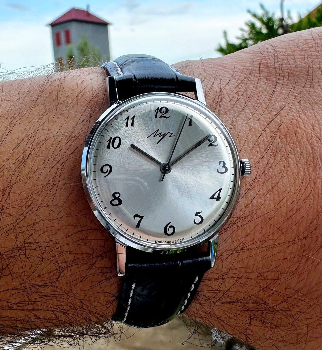 Luch De Luxe "luch De Luxe" Mechanical Watch From the 1960s, Ultra Thin ...