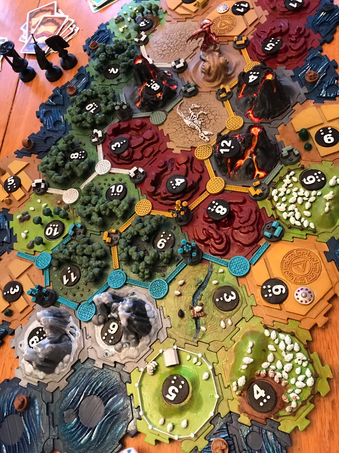 3D Catan Puzzle Pack 4 Player Base Set - Etsy