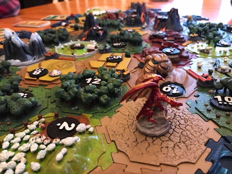 3D Catan Puzzle Pack 4 Player Base Set - Etsy