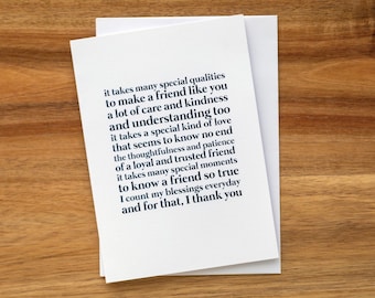 Best Friends Card | Etsy