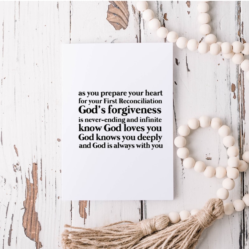 First Penance - Etsy