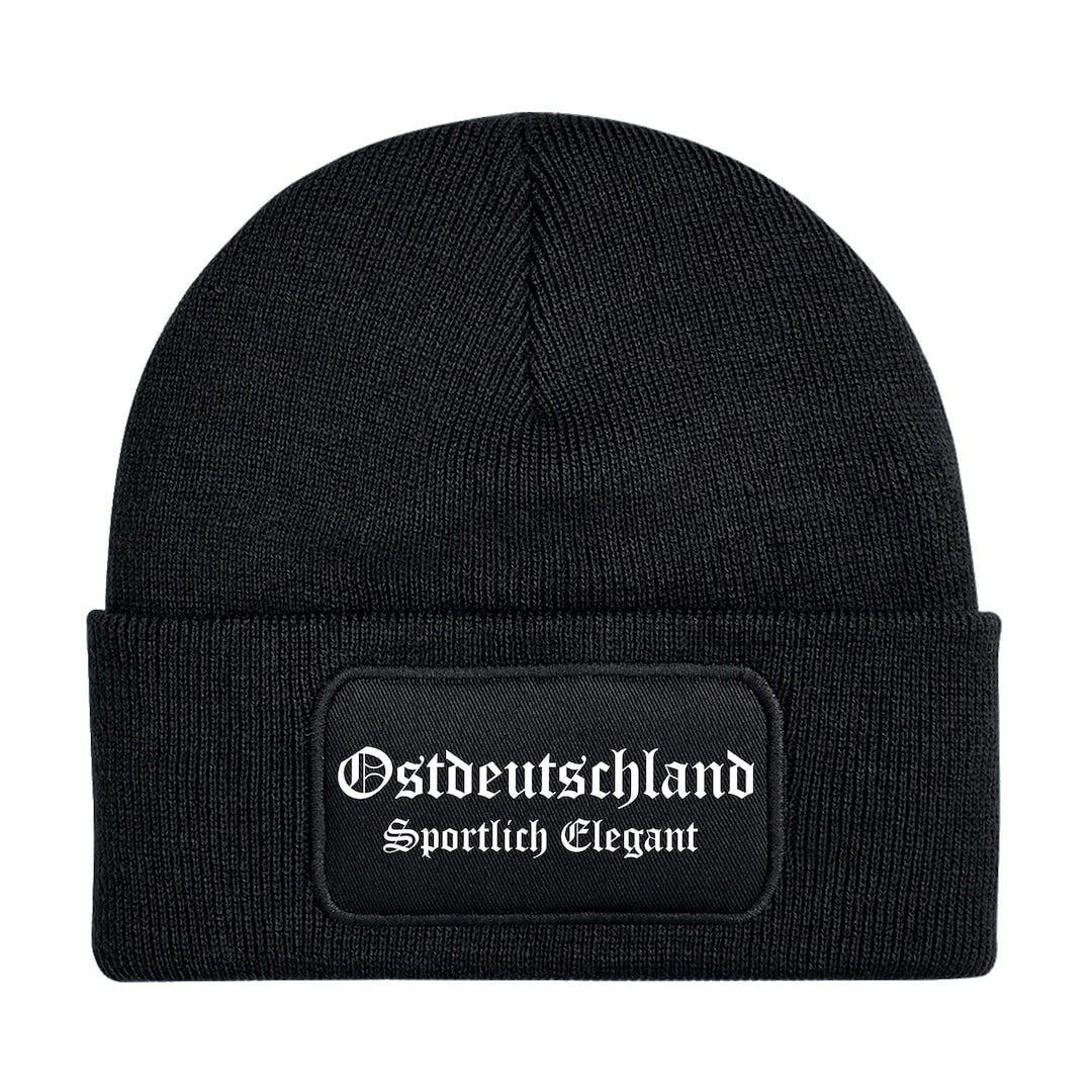 East Germany Hat | East GDR Winter Hat | Patch Beanie - Etsy