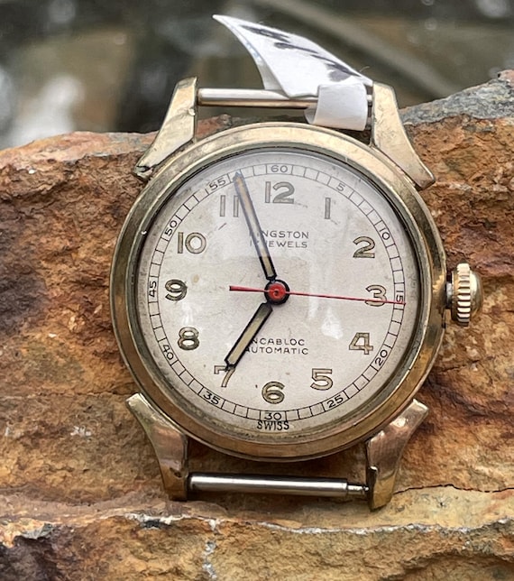 Vintage Kingston Inca Block watch - Gem