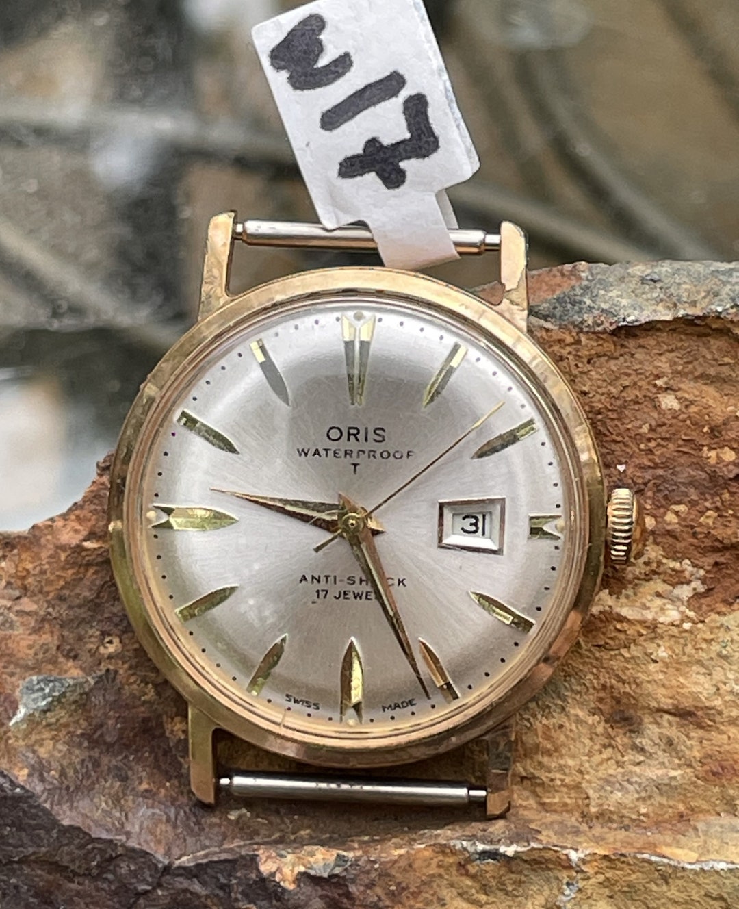 Vintage Oris Waterproof T Wrist-watch - Etsy