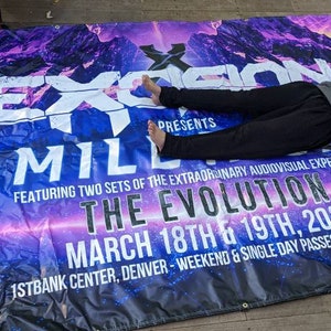HUGE Excision the Evolution Tour Vinyl Banner - Etsy