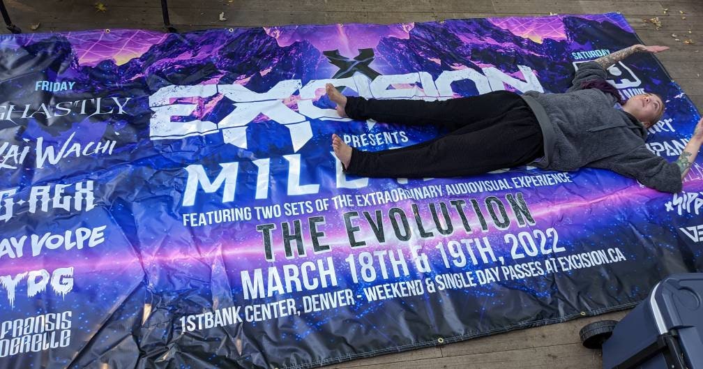 HUGE Excision the Evolution Tour Vinyl Banner - Etsy