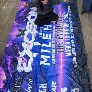 HUGE Excision the Evolution Tour Vinyl Banner - Etsy