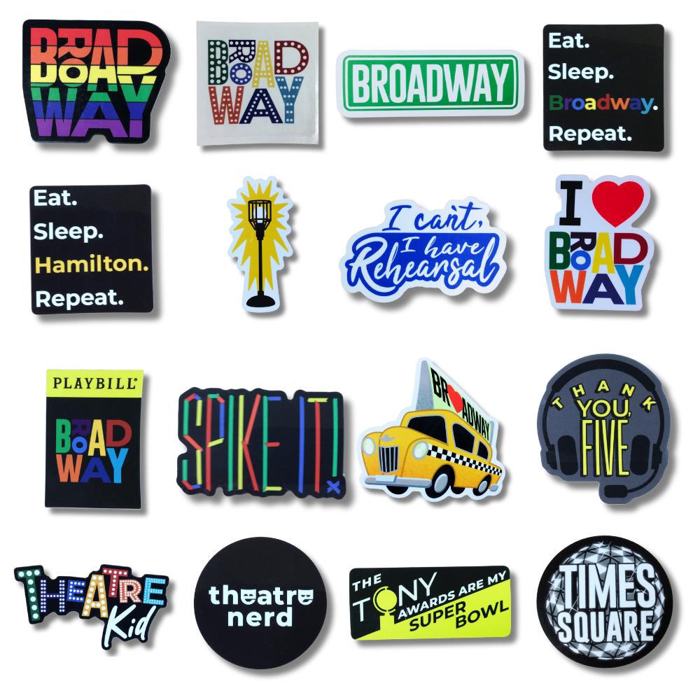 Broadway Stickers - Etsy