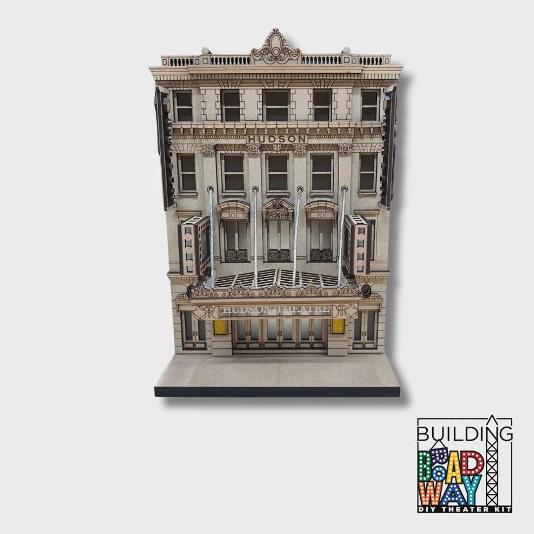 Hudson Theatre Building Broadway DIY Theater Kit - Etsy