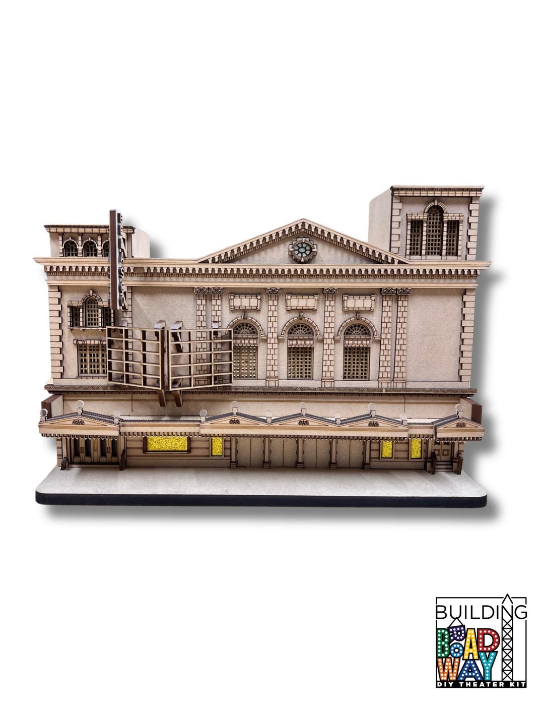 Belasco Theatre Building Broadway DIY Theater Kit - Etsy